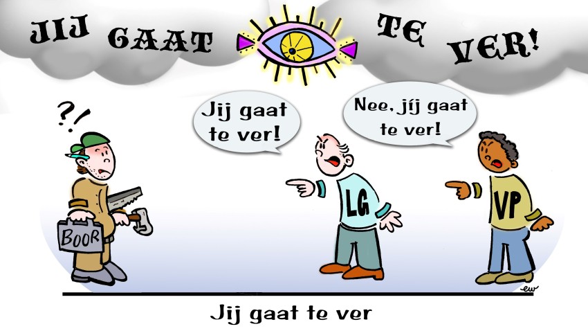 Jij gaat te ver! - Marcel van Oss - LVV