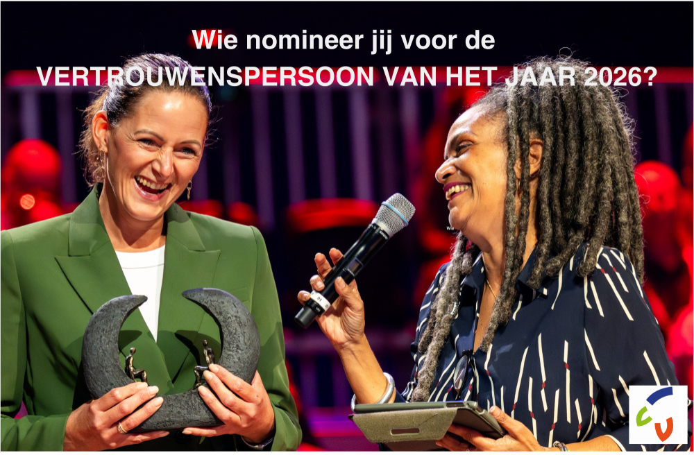 Verkiezing ‘Vertrouwenspersoon van het Jaar’ 2026 - LVV